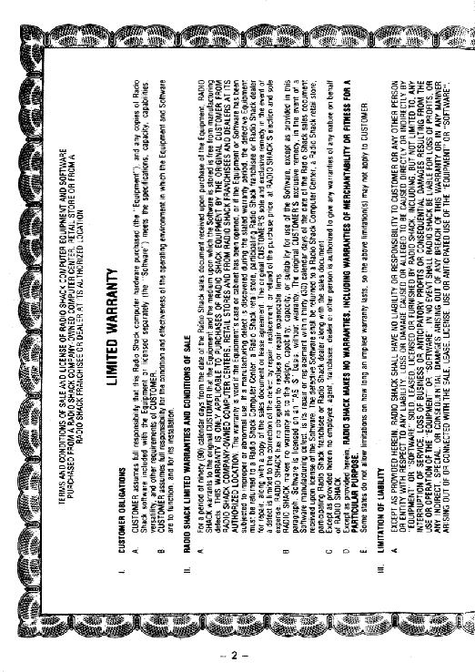 Radio Shack Ccr 81 Computer Cassette Tape Recorder 1983 Sm Service Manual Download Schematics