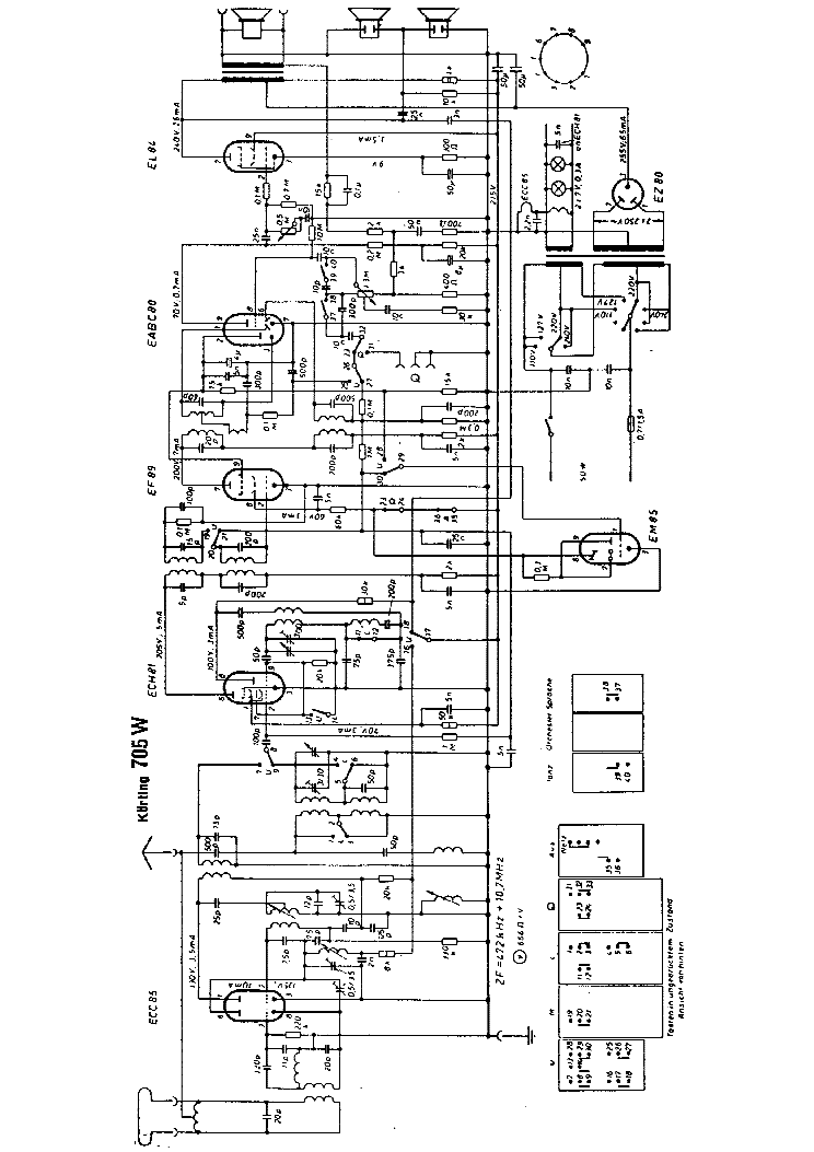 KOERTING 705W SCH Service Manual download, schematics, eeprom, repair ...