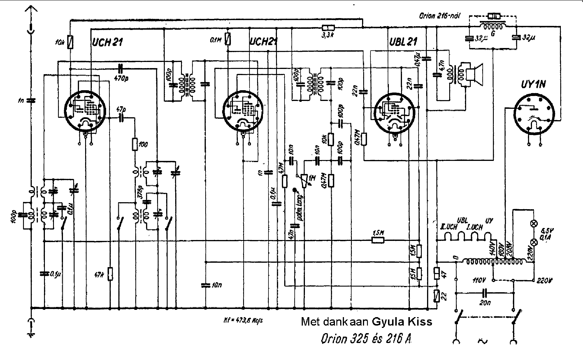 ORION 325 Service Manual download, schematics, eeprom, repair info for ...