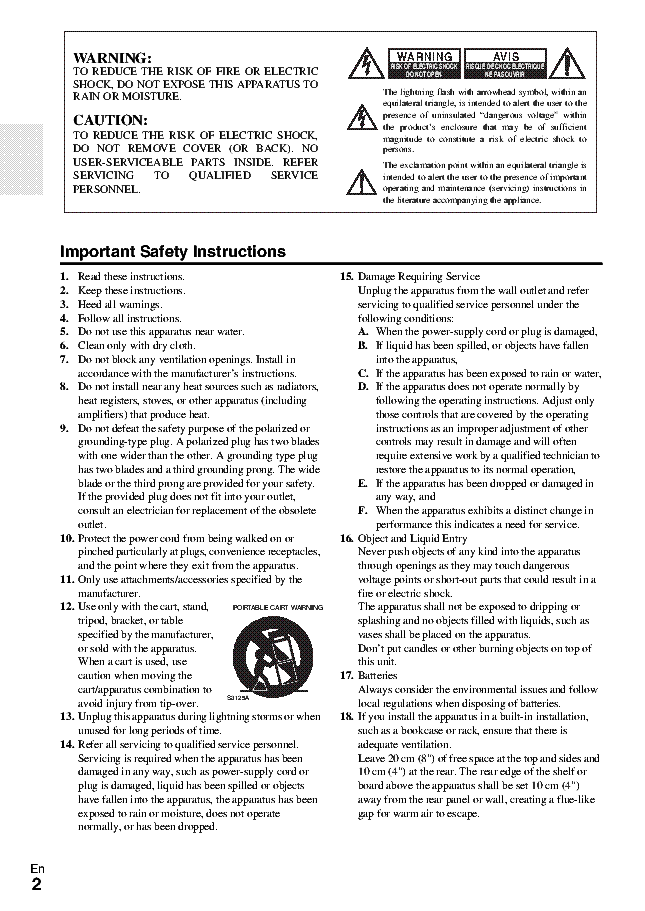 ONKYO TX-NR809 RECEIVER USER MANUAL Service Manual download, schematics ...